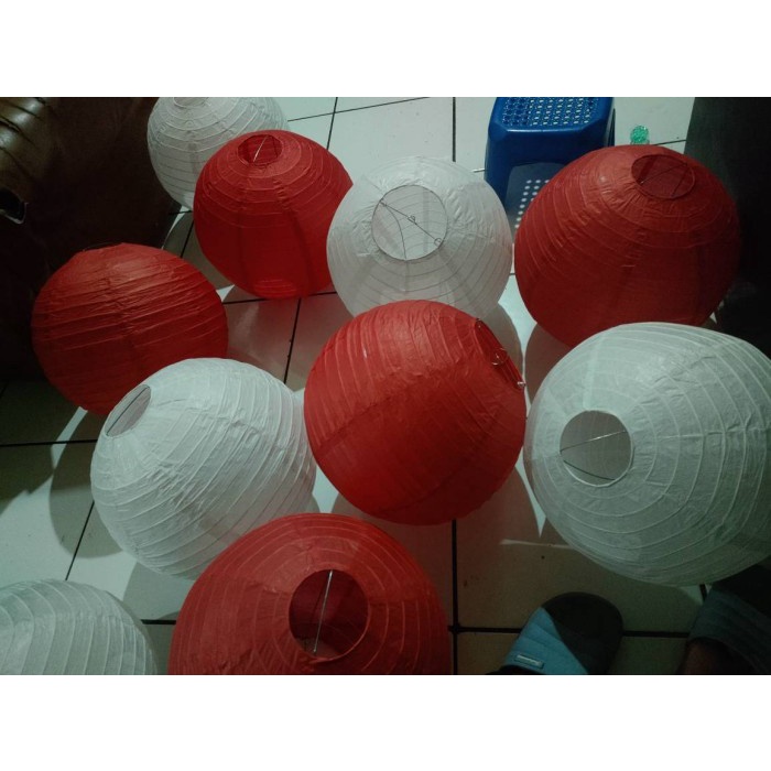 Jual lampion merah putih dekorasi agustusan - lampion merah | Shopee ...