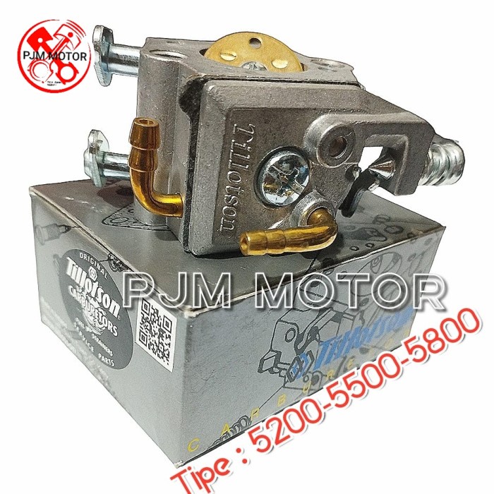 Jual Tillotson 5200 Carburator karburator mesin chainsaw sinso mini ...