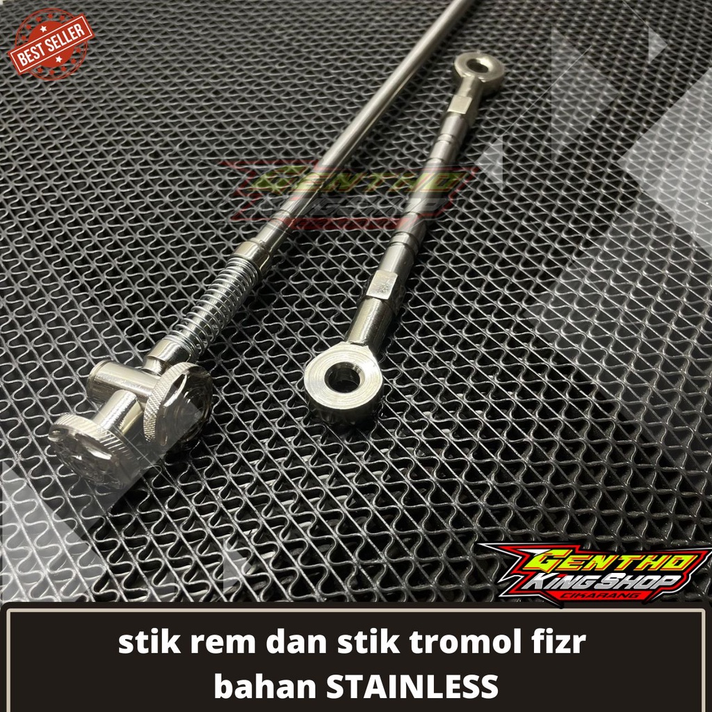 Jual STIK REM STAINLIS SET STANHUB/STIK TROMOL PNP FIZR F1ZR FORCE 1 ...