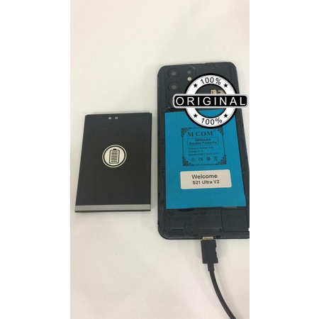 Jual Battery Batere Batre Baterai Double Power Mcom Welcome S21 Ultra Versi 2 Kapasitas 5000 Mah ...