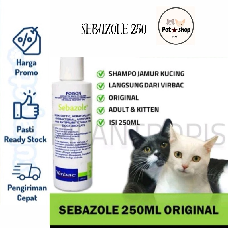 Jual Sebazole Virbac 250 ml ( Original ) | Shopee Indonesia