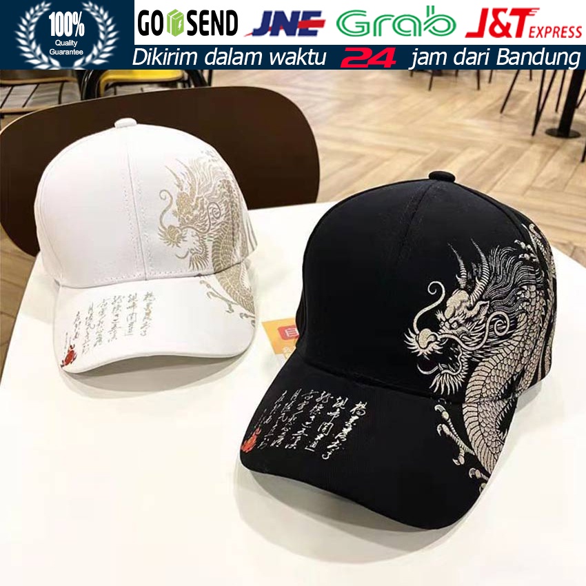 Jual Topi Trend Cina Naga Pola Crane / Cap Pria Luar Ruangan Kasual ...