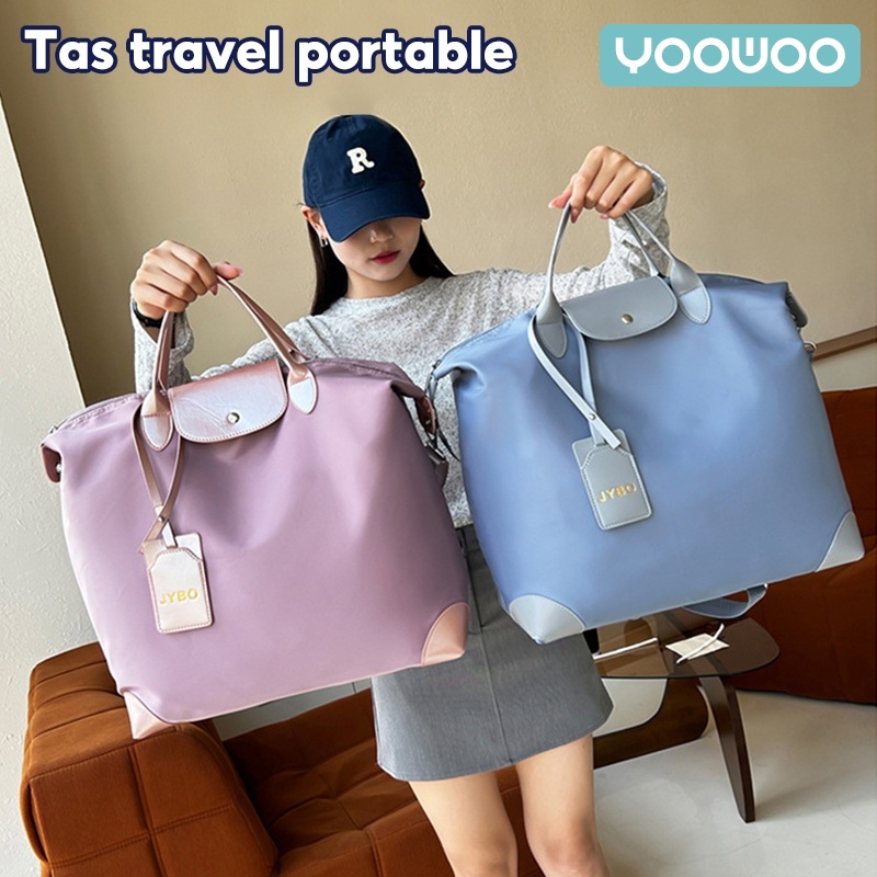 Jual YooWoo Tas Travel Portabel Kapasitas Besar Duffel Bag Travel Bag ...
