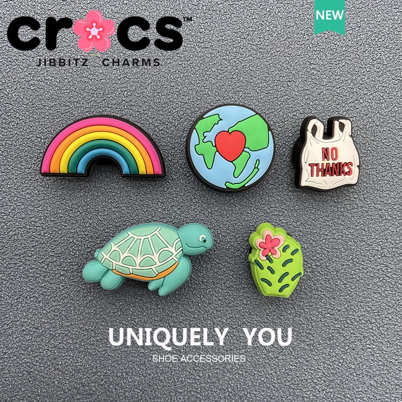 Jual Jibbitz crocs charms Shoe Buckle Hole Shoes Accessories Sea Turtle ...