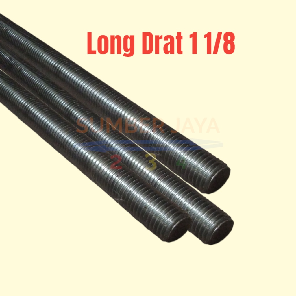 Jual Long Drat 1 1/8 x 1 Meter / As Drat 1 1/8 x 1 Meter Longdrat ...
