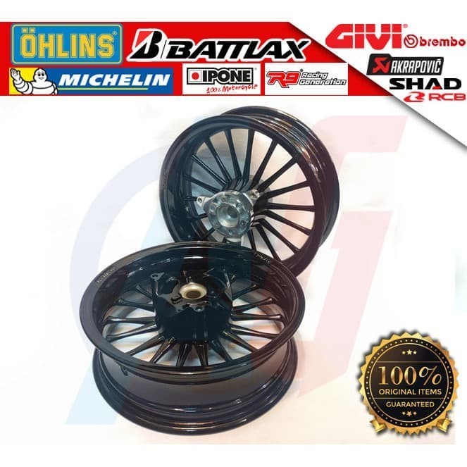 Jual Velg Racing Tapak Lebar Power NMAX 2020 Palang 18 Classic NMAX NEW ...