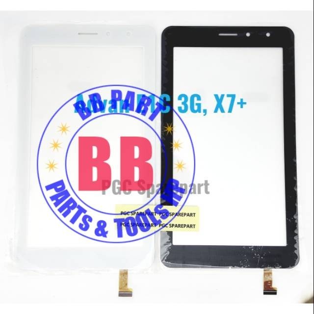 Jual Original OEM Touchscreen TS Advan Tablet E1C 3G - X7 Plus ...