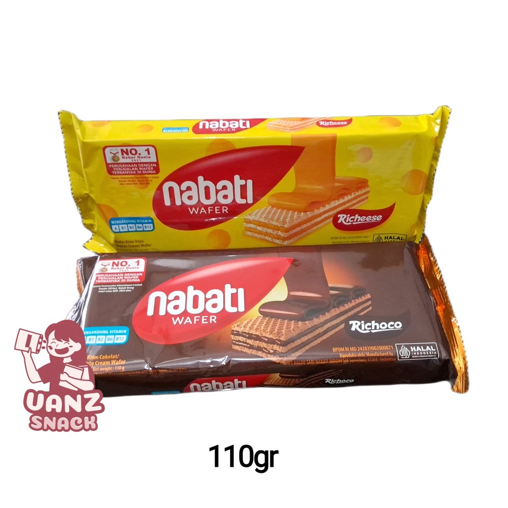 Jual Nabati Wafer netto 110 gram ( besar ) | Shopee Indonesia