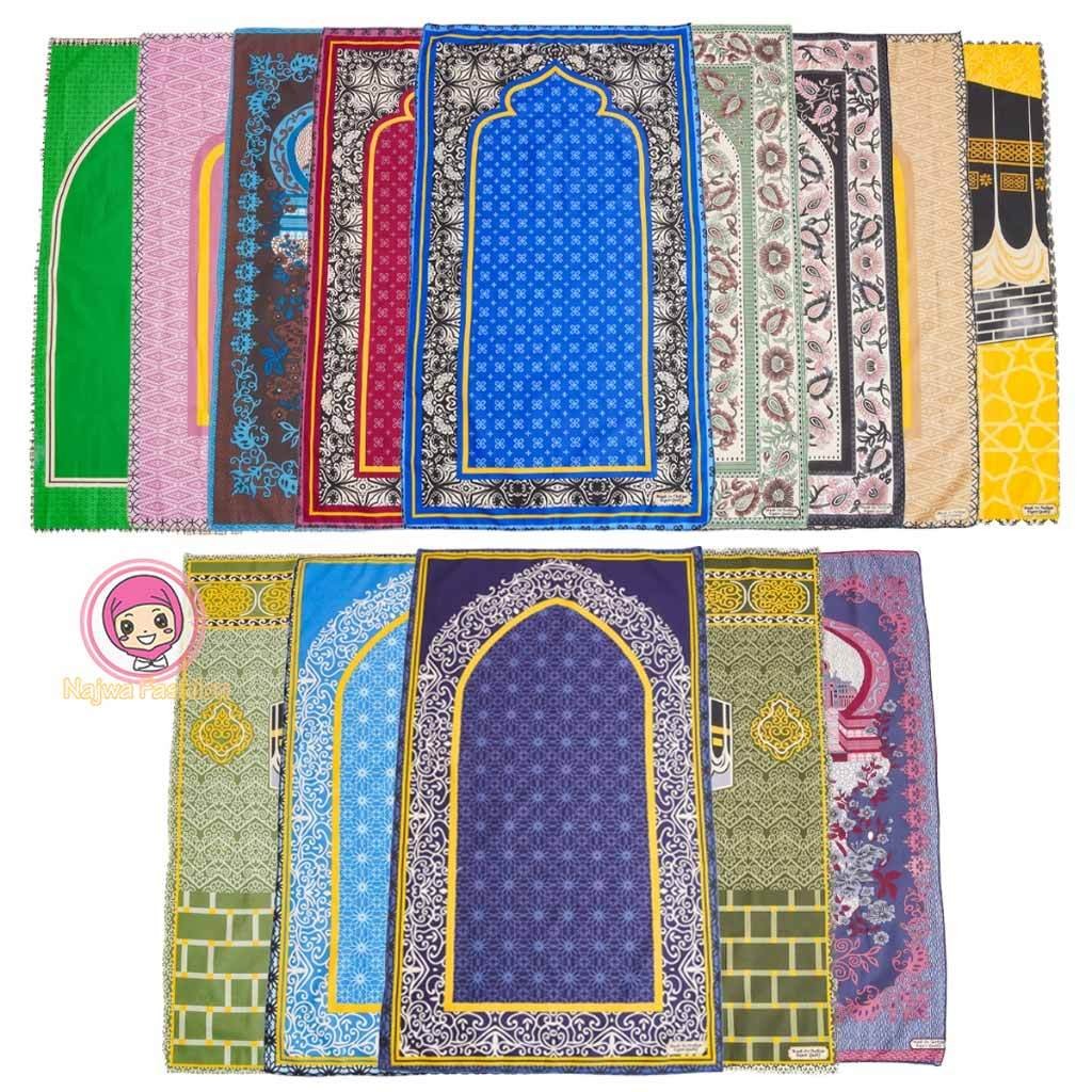 Jual ARSYILA - Sajadah Travel Sejadah Traveling pouch souvenir umroh ...