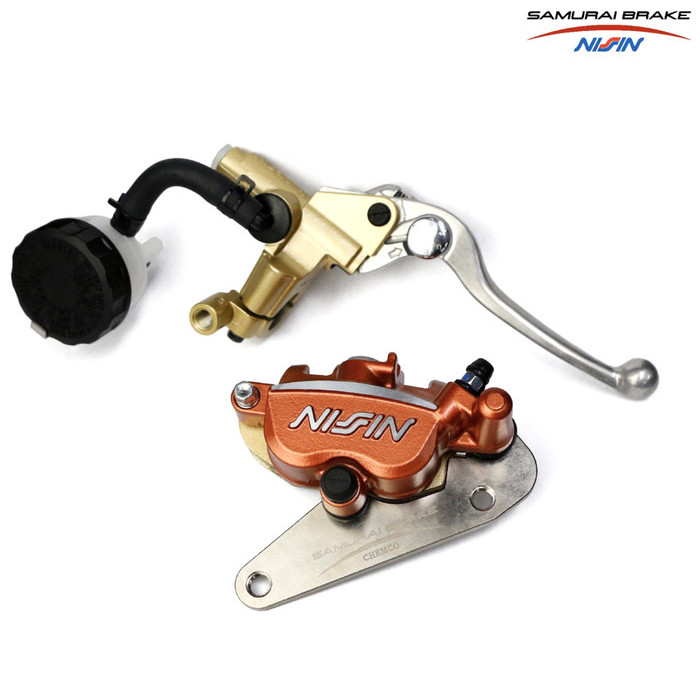 Jual PAKET MASTER REM & KALIPER NISSIN 2 PISTON SAMURAI BRAKE | Shopee Indonesia