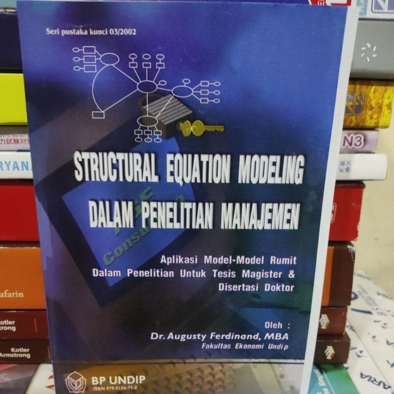 Jual Buku structural equation modeling dalam penelitian manajemen by Augusty Ferdinand | Shopee ...