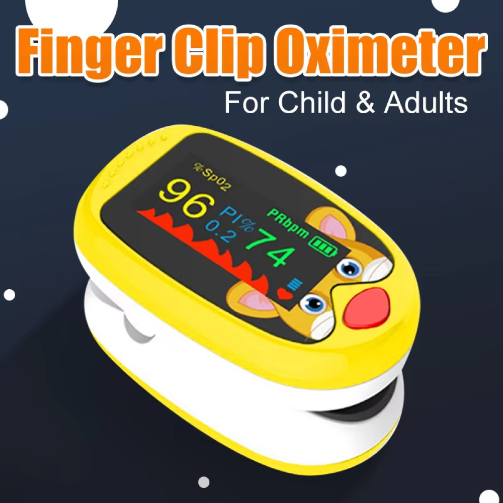 Jual AIQUE Fingertip Pulse Oximeter Digital Alat Ukur Oksigen Darah ...