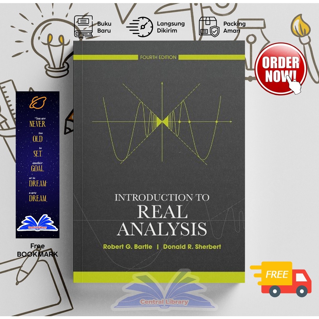 Jual Introduction to Real Analysis - ( Fourth Edition ) | Shopee Indonesia