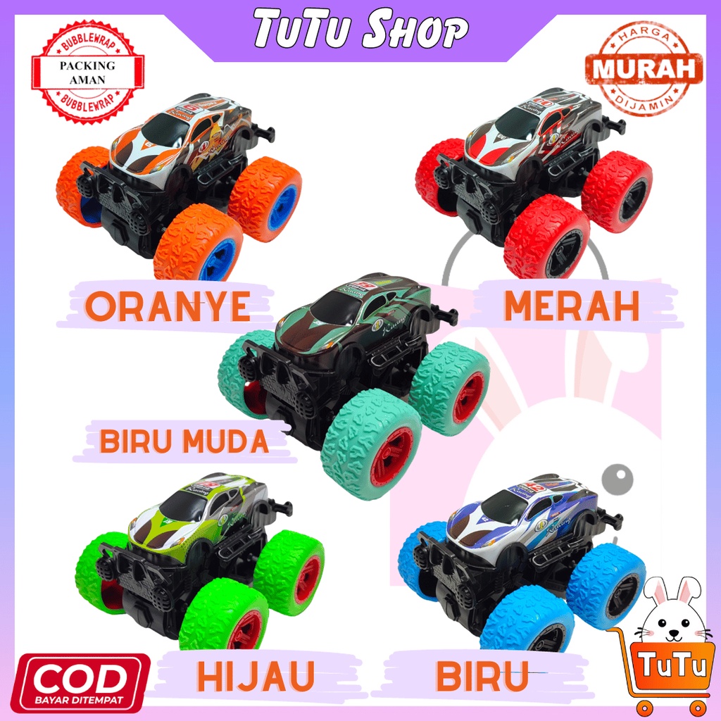 Jual Tutu Shop Mainan Anak Mobil Zap Race Car / Racing Monster Truck ...