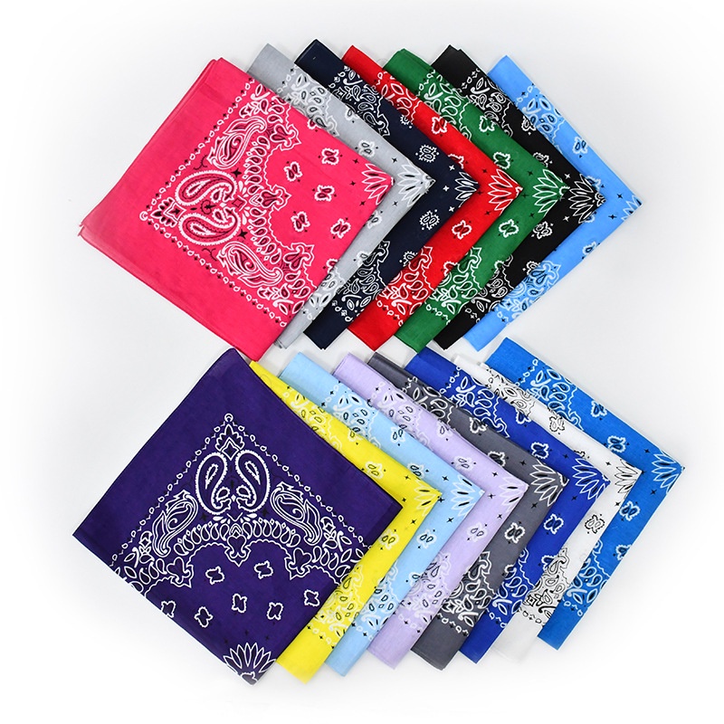Jual Segi Empat Hijab Scraft Slayer Cetak Bunga Bandana Syal Persegi ...