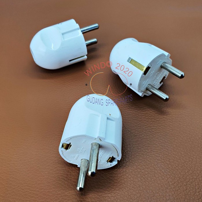 Jual COLOKAN LISTRIK BROCO STEKER PUTIH 13310L | BULAT ORIGINAL ...