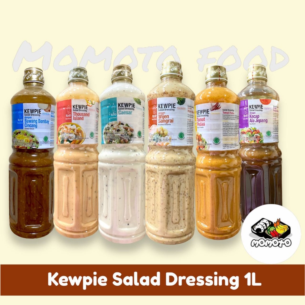 Jual Kewpie Salad Dressing / Saus Siram Halal 1 liter | Shopee Indonesia