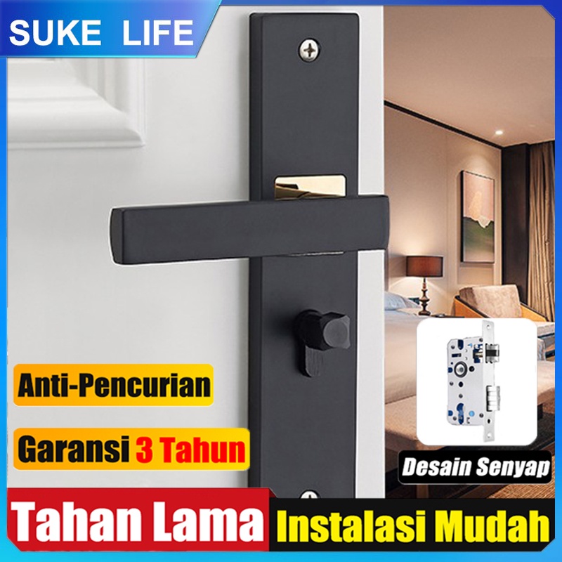 Jual Kunci Pintu Set/Gagang Pintu Gaya Eropa/ Pegangan pintu/Door ...