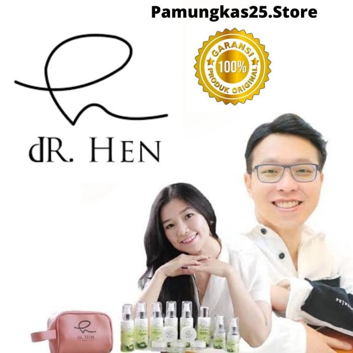 Jual Dr Hen Skincare Paket Whitening Dr Richard Lee ( By Athena Group ...