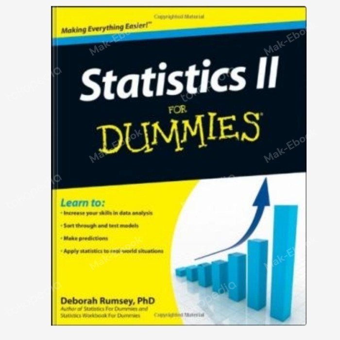 Jual Buku Statistics II For Dummies | Shopee Indonesia