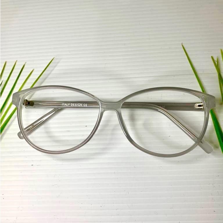 Jual Kacamata oval new arrival kode 2005 Frame Plastik Lensa Blueray ...