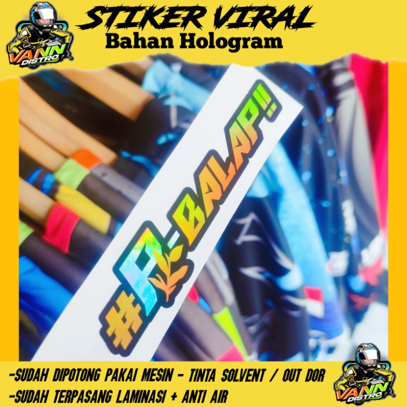 Jual Stiker P-Balap | Shopee Indonesia