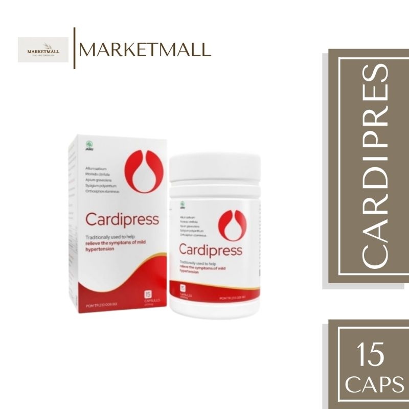Jual CARDIPRESS CARDIPRESS ASLI OBAT HERBAL MEMBANTU ATASI HIPERTENSI ...