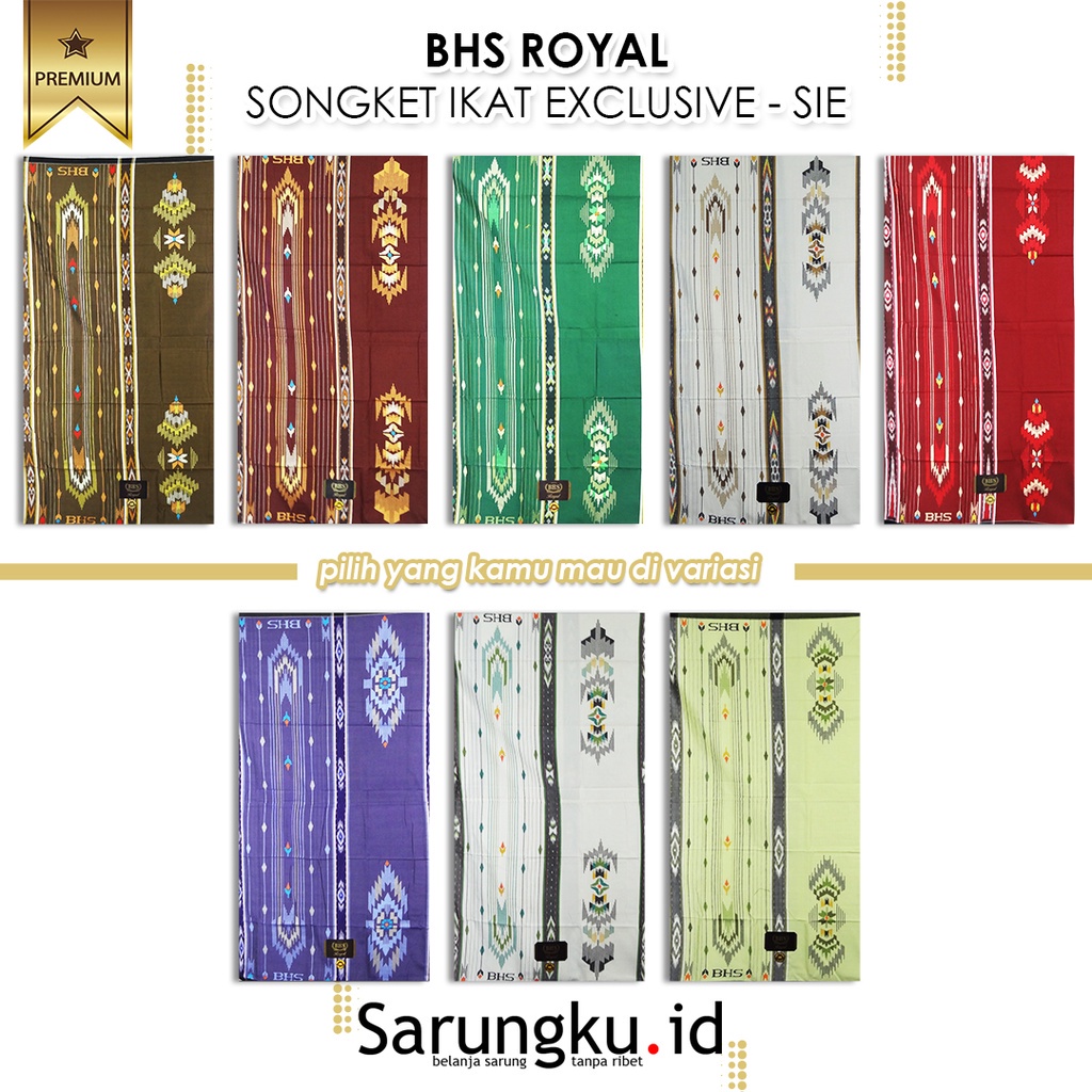 Jual BHS ROYAL SONGKET IKAT EXCLUSIVE (SIE) | Shopee Indonesia