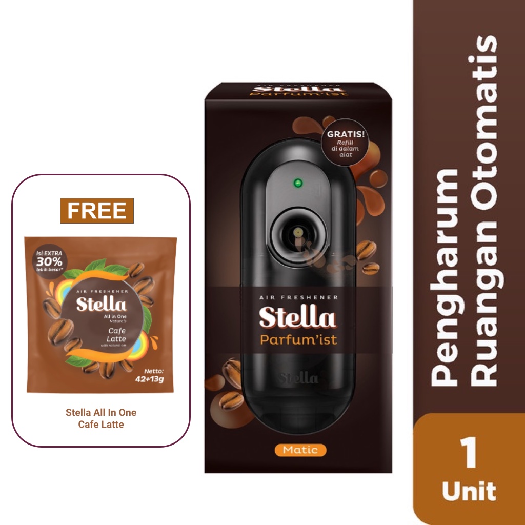Jual Stella Parfum'ist Smart Matic Box Set FREE Stella All In One Cafe ...