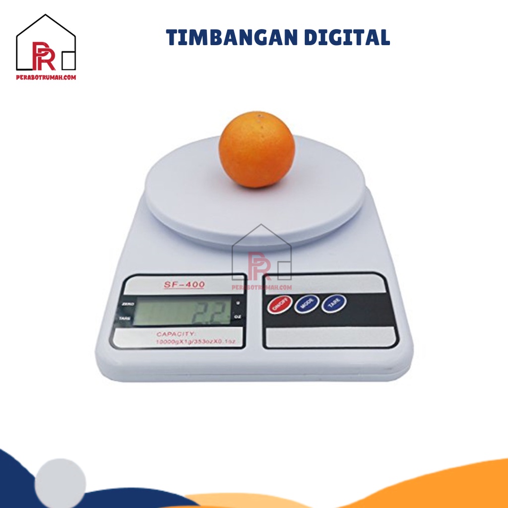 Jual Timbangan Digital 10 Kg / Timbangan Tepung Gula Bahan Masakan ...