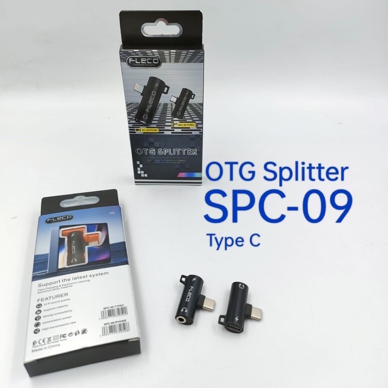 Jual Splitter type c otg sambungan Headset Type C jack audio 3.5mm ...