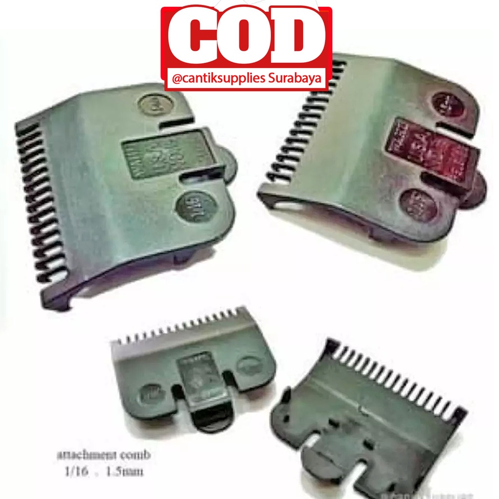 Jual Wahl Comb Guard Guide Jarak Ukuran Pisau Wahl Sepatu Plastik tapak ...