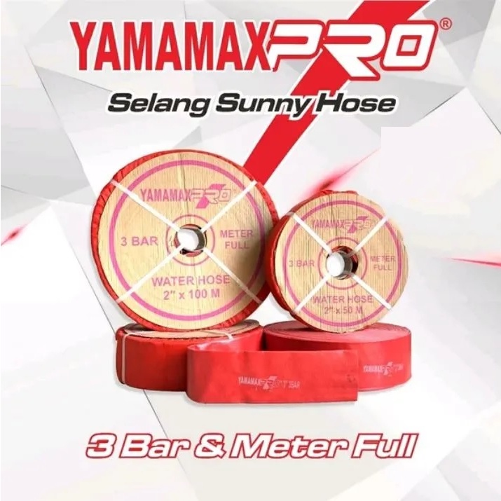 Jual Selang Sunny Hose 2 & 3" 50 m Transparan YAMAMAX Buang Air Lipat ...