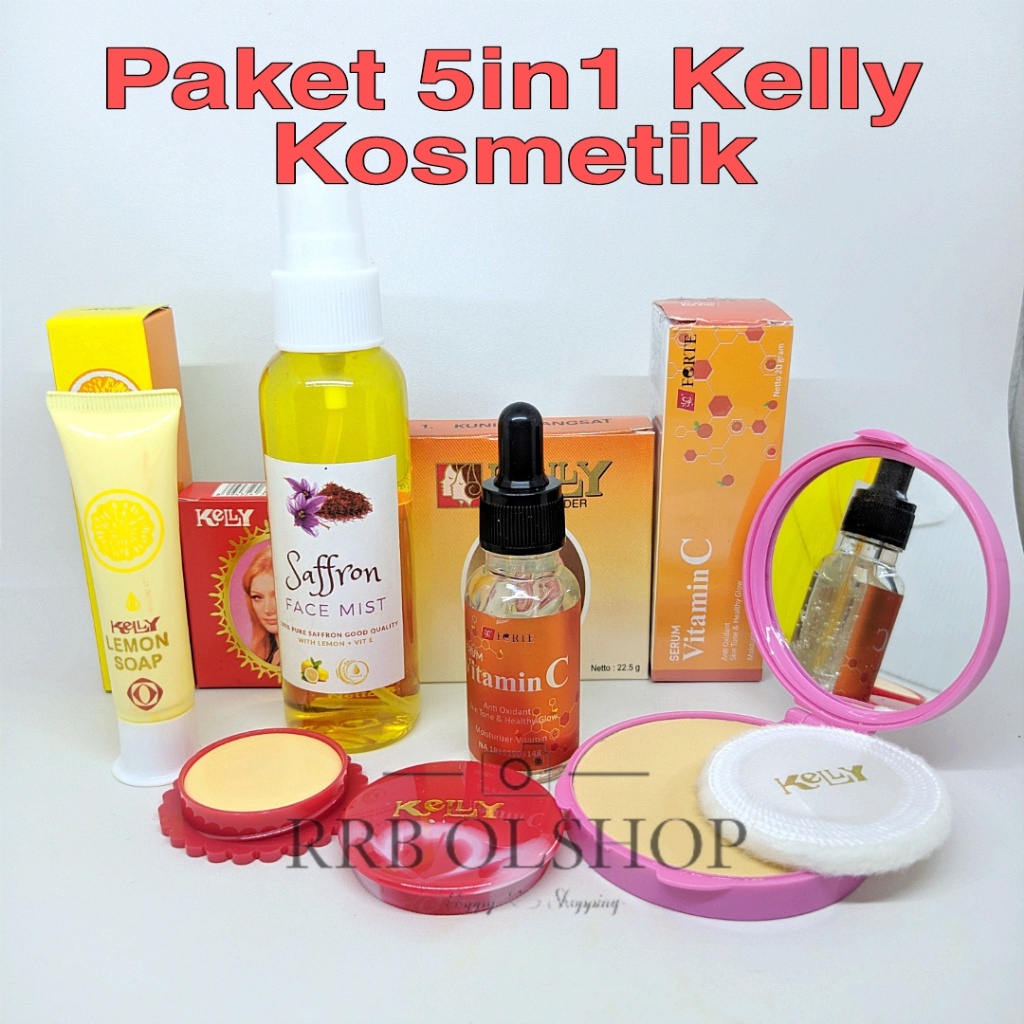 Jual DBS _ Paket Kelly Kosmetik Lengkap 5in1 Serum Vitamin C ( Cream ...