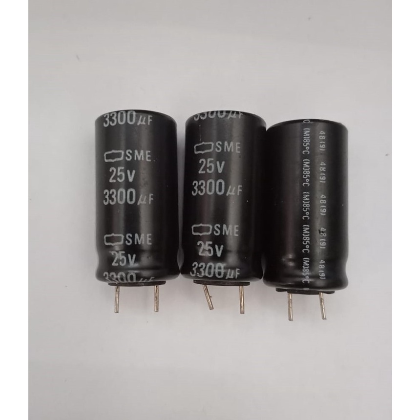 Jual Elco Capacitor 3300uf 25v SME - Original | Shopee Indonesia