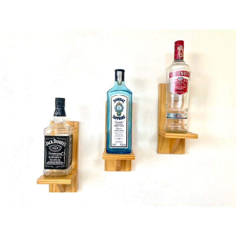 Jual [PROMO] Rak Dinding Botol/ Stand Piala/ Stand pot/ stand gelas ...