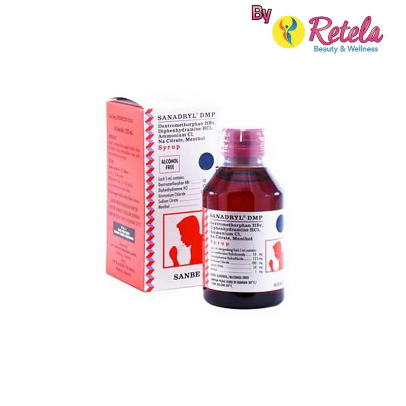 Jual SANADRYL DMP SYRUP 120ML | Shopee Indonesia