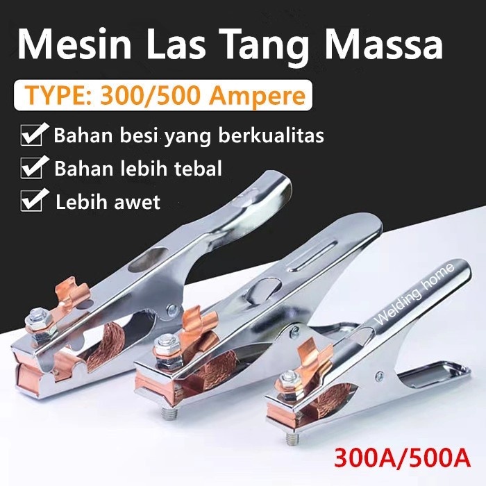 Jual PROMO !!! TANG MASSA 300A STANG GROUNDING 500 amp GROUND CLAMP ...