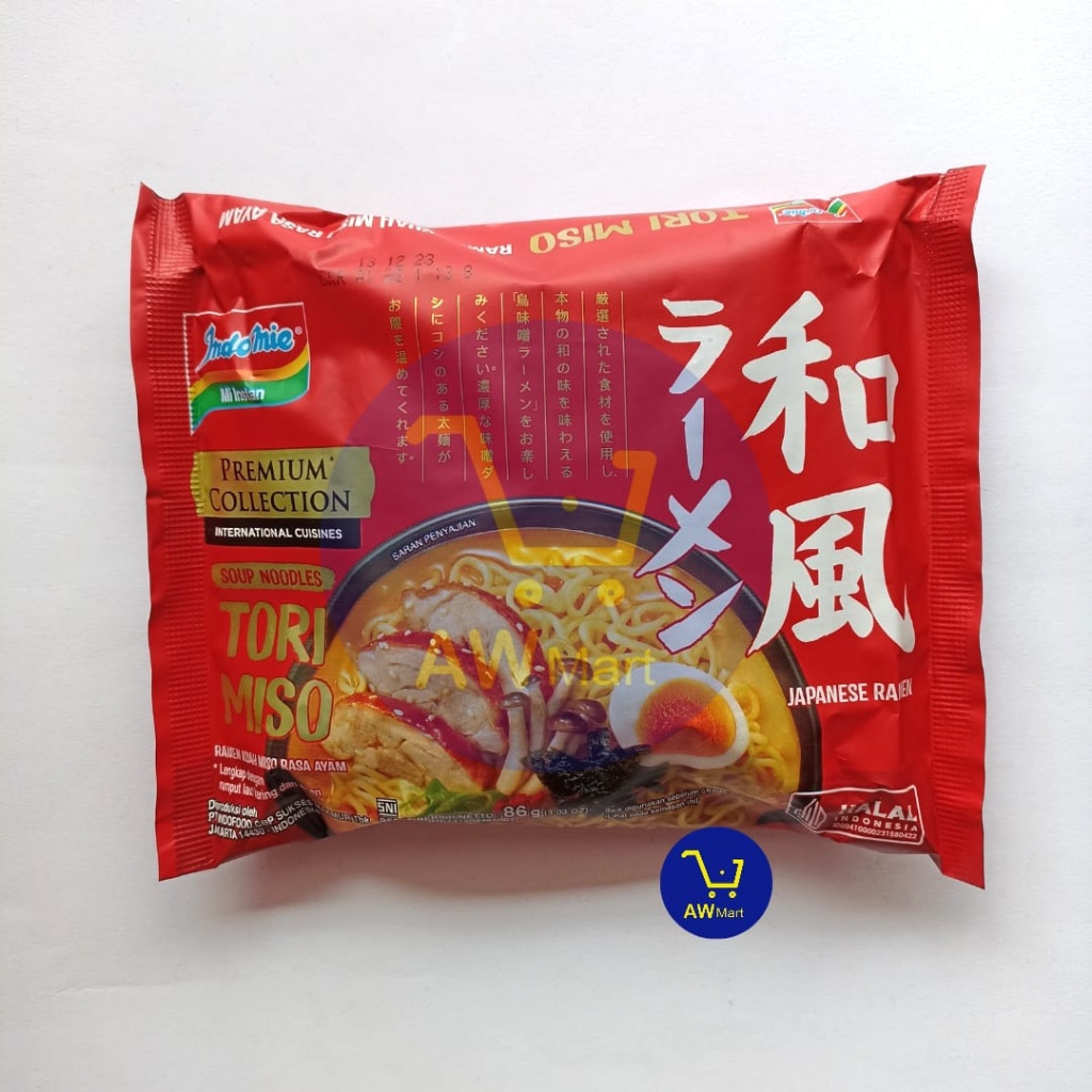 Jual INDOMIE PREMIUM COLLECTION 91G – INDOMIE JAPANESE RAMEN 91G - TORI ...