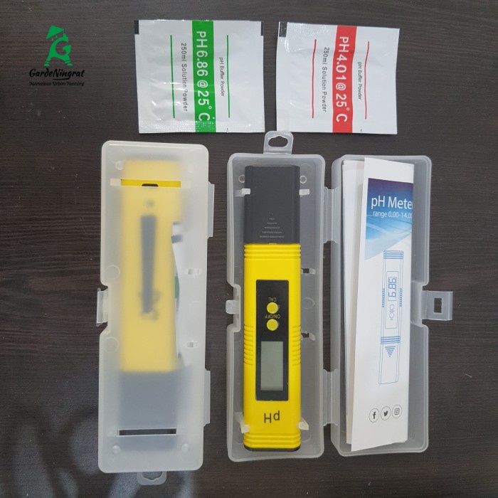 Jual Ph Meter Digital PHM09 PH Tester Pengukur Keasaman Air Hidroponik ...