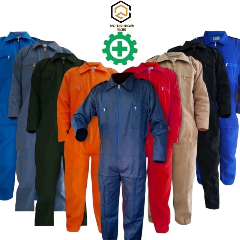 Jual Wearpack/Katelpak/baju bengkel/baju lapangan | Shopee Indonesia