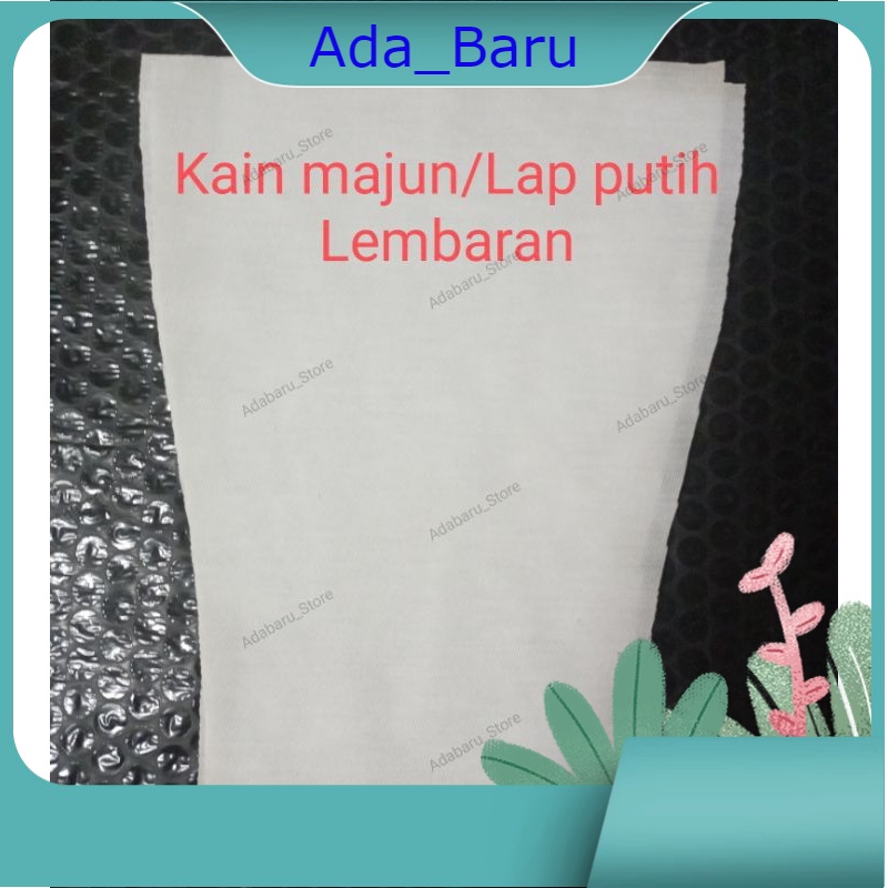Jual Kain majun/Lap putih lembaran | Shopee Indonesia