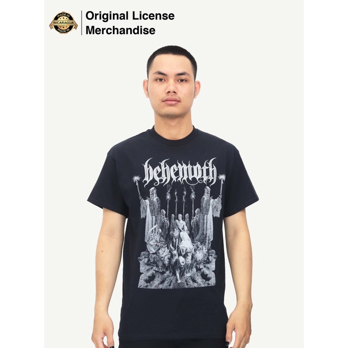 Jual Kaos Band Musik Metal Pria Wanita Katun Import BEHEMOTH Corpse ...