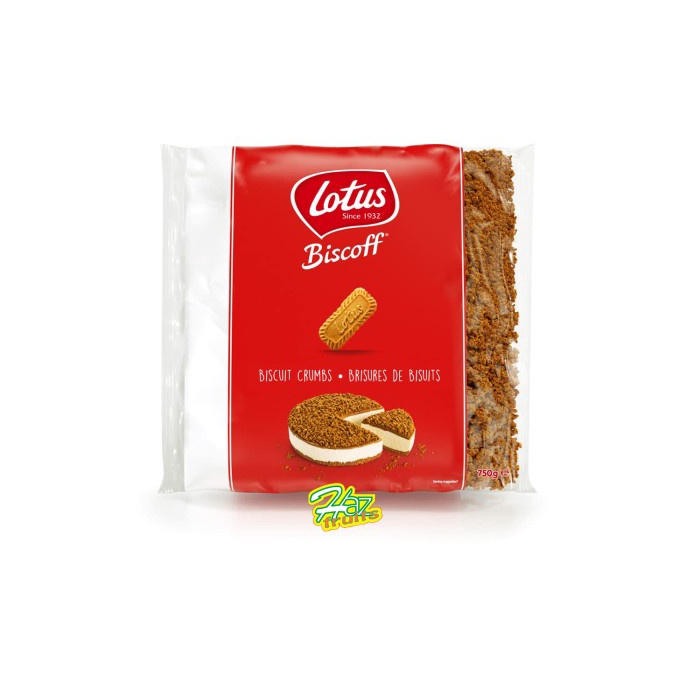 Jual Lotus Biscoff Cookies Crumb | Lotus Biscuit Crumble 750 Gr ...