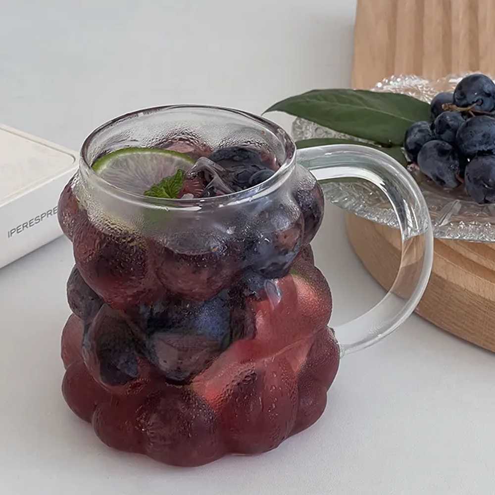 Jual LAZZY Gelas Cangkir Minuman Tahan Panas Borosilicate 350ml - LY ...