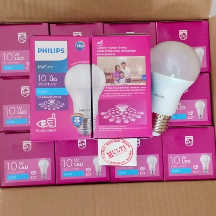 Jual Lampu LED Philips 10 watt mycare Bohlam 10w Philips Putih 10watt ... Jual Lampu LED Philips 10 watt mycare Bohlam 10w Philips Putih 10watt ...