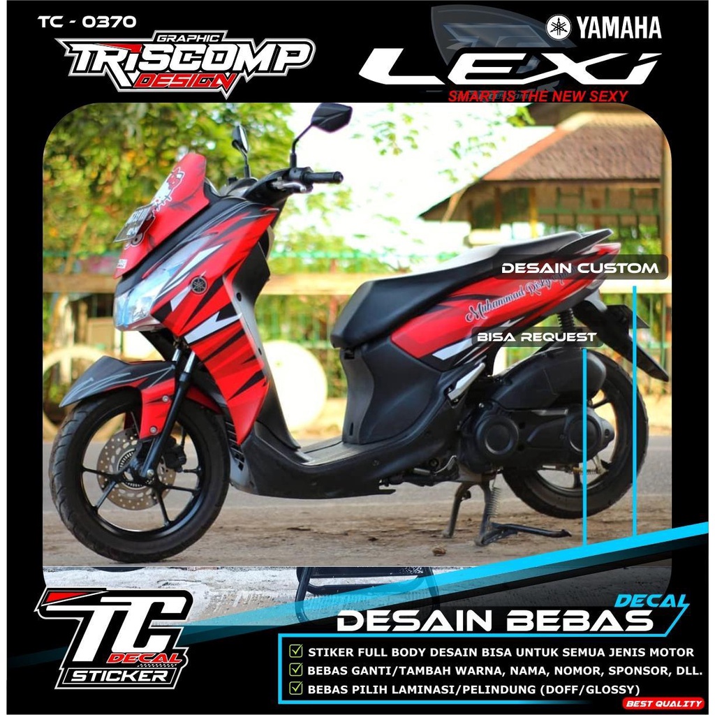 Jual Sticker Decal Lexi Full Body baru Desain Custom bisa request ...