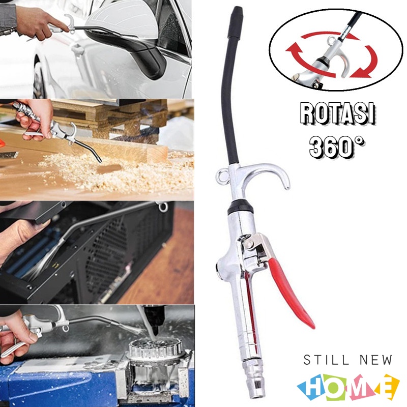 Jual Air Blow Gun Air Duster Semprot Angin Paduan Pistol Udara Pompa ...