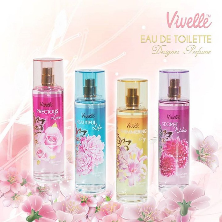 Jual VIVELLE Edt Kemasan Kaca | Eau De Toilette Parfum 100ML | Shopee ...