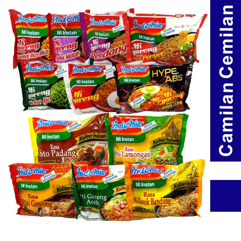Jual Indomie Indomi Mie Goreng All Variant | Shopee Indonesia